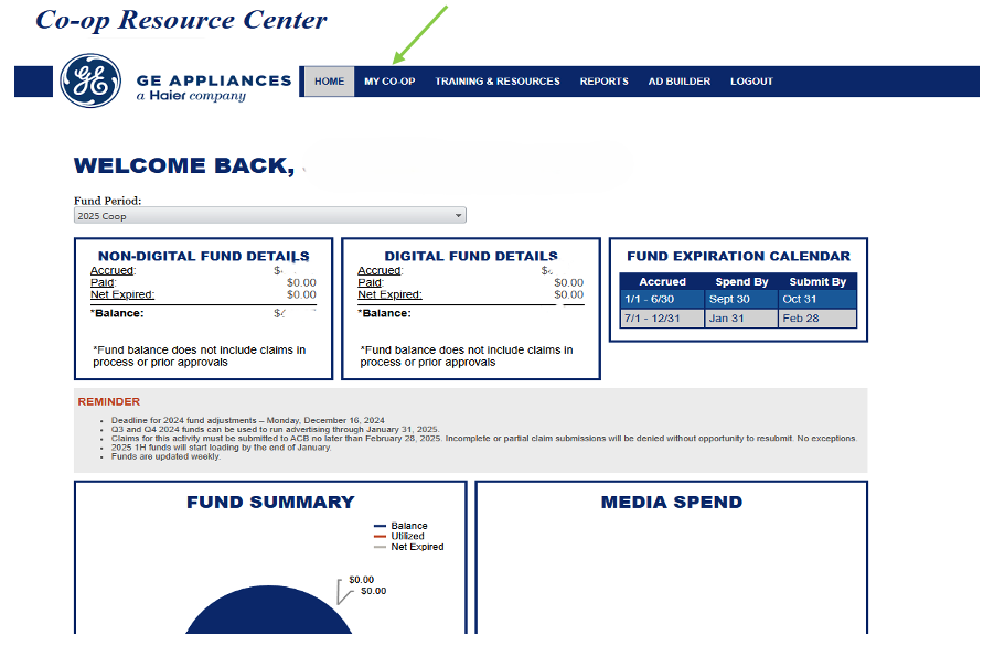 Monitoring Your GE Co-op Funds | AffluentBridge™ Client Portal